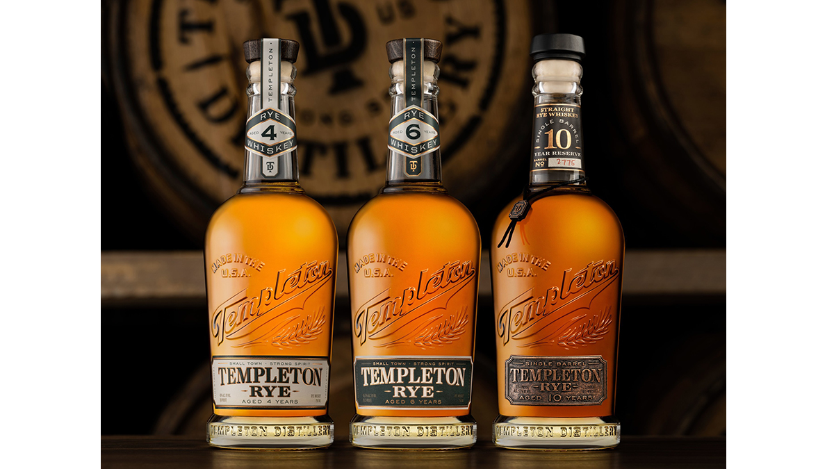 Templeton Debuts 10 Year Reserve Rye Whiskey And Entrepreneur's Grant ...