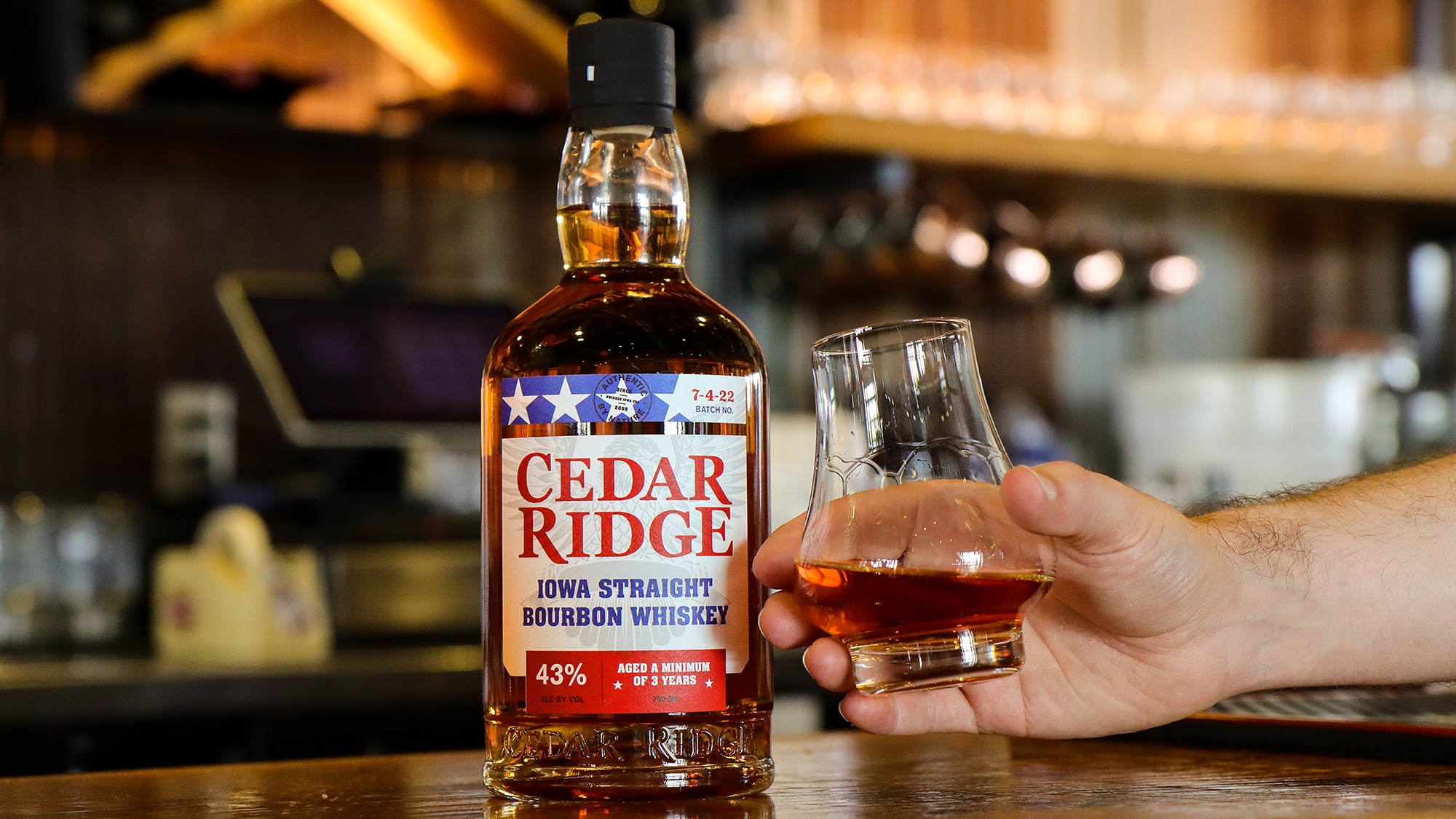 Cedar Ridge Unveils Limited Edition Patriotic Bourbon Bottling - Spirited