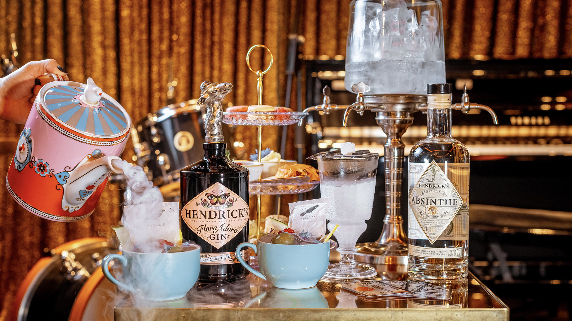 Nightjar Carnaby Unveils Absinthe Afternoon Tea - Spirited
